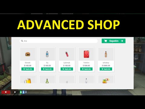Highly optimized advanced shops | BEST FİVEM SCRİPT #44 ★ free Download ★