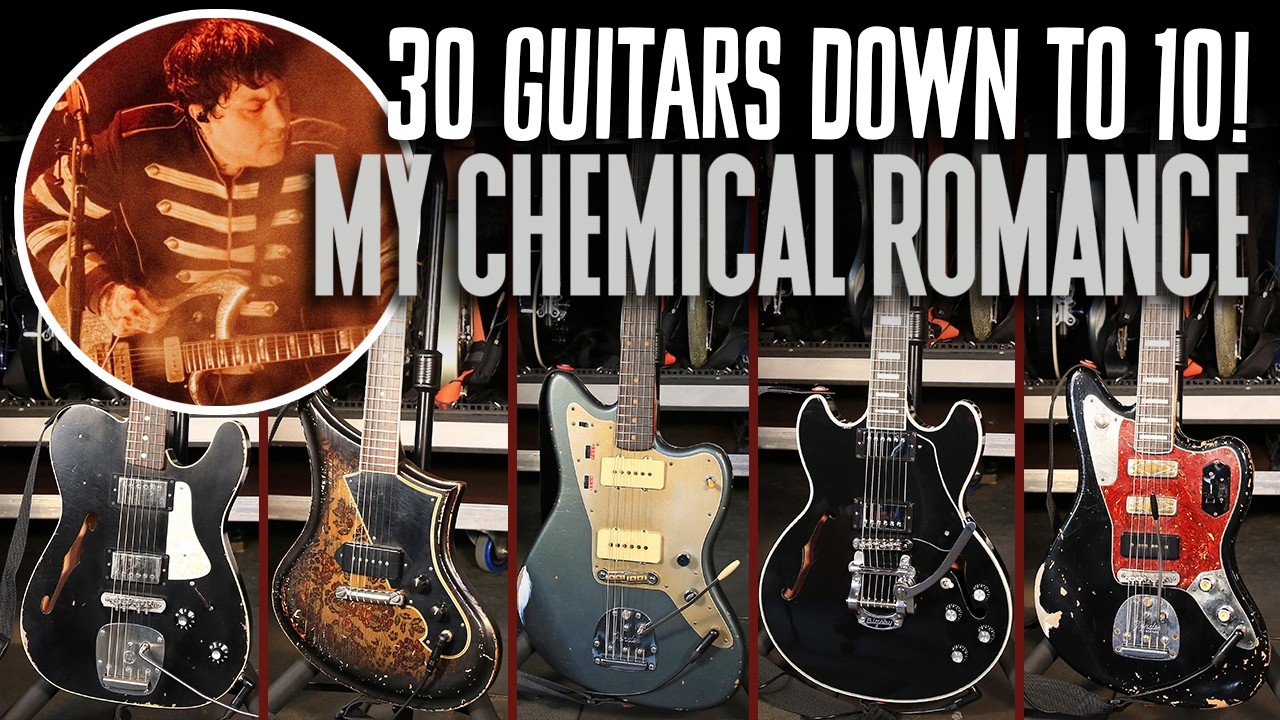 Frank Iero's Guitars for My Chemical Romance