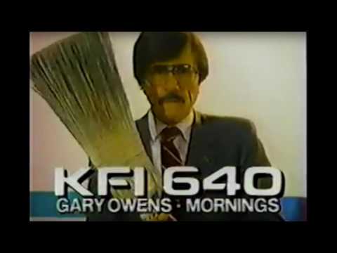 KFI AM640 Los Angeles - Gary Owens & Al Lohman - 1987