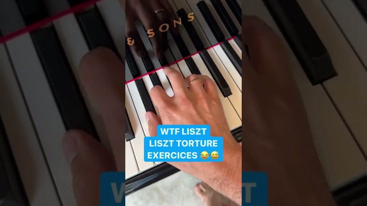 From Liszt exercices 😊 #liszt #piano #exercises