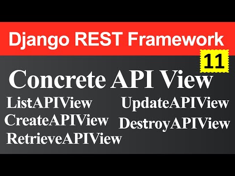 Learn Concrete View Class in Django REST Framework Hindi - Mind Luster