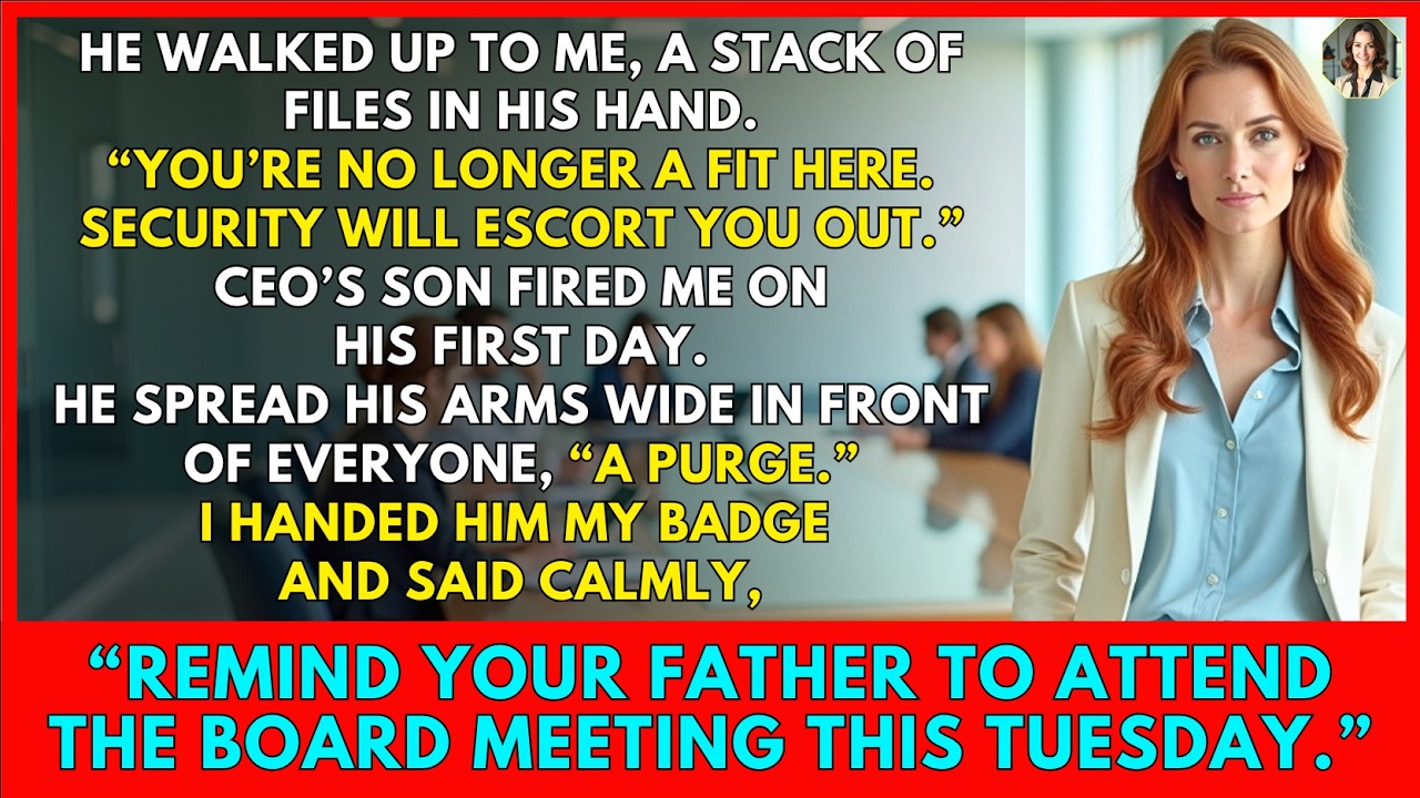 Fired on First Day, I Revealed My 55% Company Ownership | Corporate Revenge