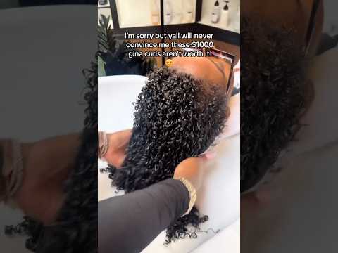 Jheri curls are NOW Gina curls …but for $1000 ‼️🤔