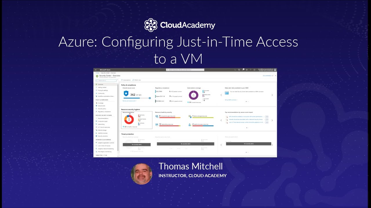 Azure: Configuring Just-in-Time Access to a VM