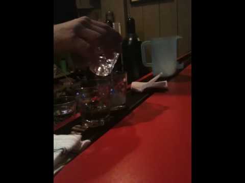 The making of an $8 shot of Absinthe Mata Hari