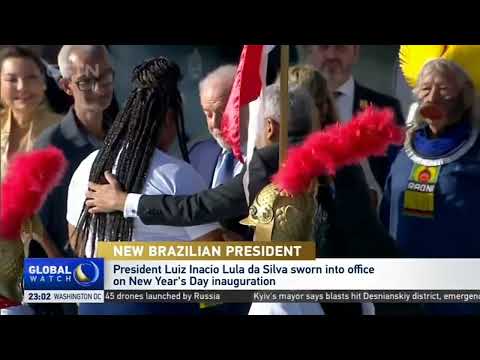 Brazilian President Luiz Inacio Lula da Silva sworn into office on New Year's Day inauguration