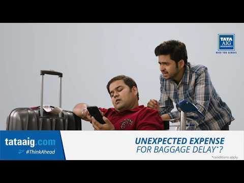 Tata AIG Travel Insurance - Baggage Delay #ThinkAhead