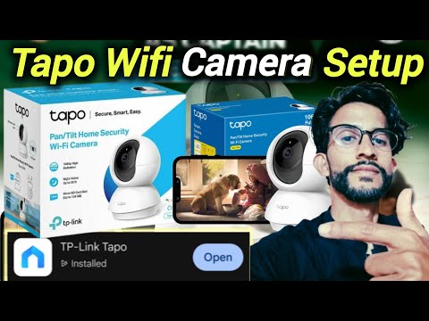How To Connect Tp Link Tapo C200 | Tapo C200 Wifi Camera Setup"