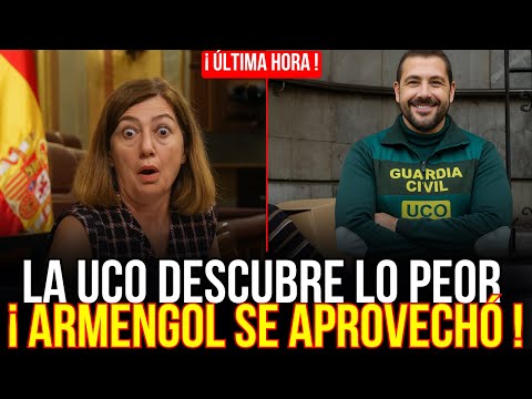 LA UCO ACABA DE DESCUBRIR LA PEOR MENTIRA DE ARMENGOL Y SUS CONTRATOS MILLONARIOS CON ALDAMA