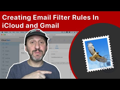 Creating Email Filter Rules In iCloud and Gmail