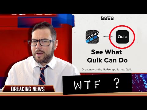 GOPRO APP is now called QUIK... BREAKING NEWS!