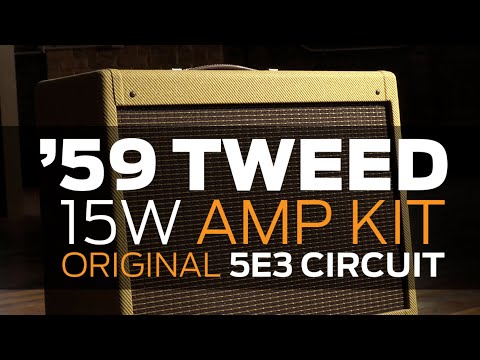 '59 Tweed 15 AMP Kit with Original 5E3 Circuit From StewMac