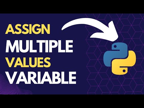 Assigning Multiple Values to Multiple Variables | Python Tutorial for Beginners