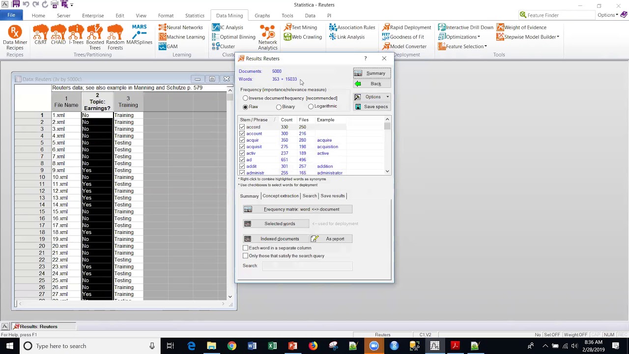 S40 Automatic Document Classification, Part I