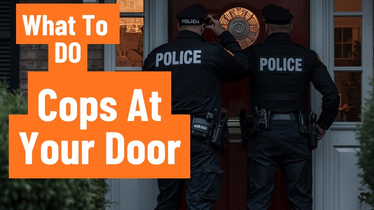 Cops At Your Door? Never Do This
