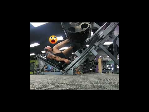 16x45lb Plate HEAVY Leg Press (@165lbs Bodyweight)