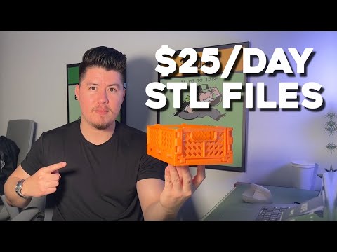 How I Make $25 Per Day Selling STL Files