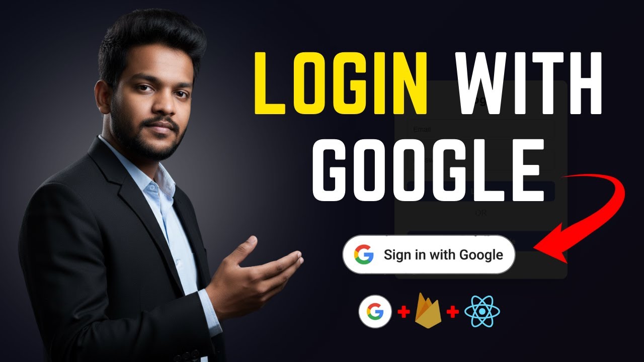 How to Add Firebase Authentication in React (Email & Google Login)