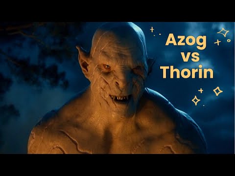 Azog vs Thorin | Hobbit Trilogy #lordofthringsfans #Cinematic