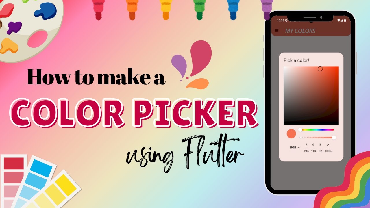 How to Make a Color Picker in Flutter 🎨✨