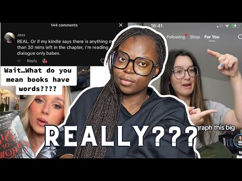 are booktokers actually reading books anymore?? | booktok and anti intellectualism | more book drama