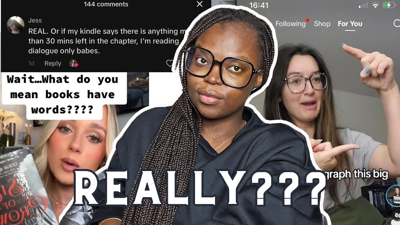 are booktokers actually reading books anymore?? | booktok and anti intellectualism | more book drama