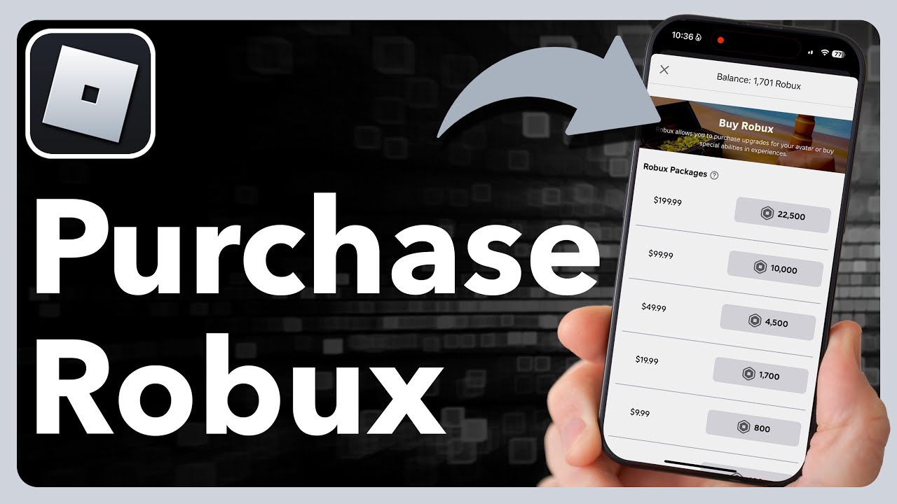 How To Buy Robux In Roblox Mobile