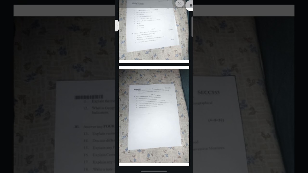 BCA 5TH SEM CYBER SECURITY QUESTION PAPER 2025 BCU