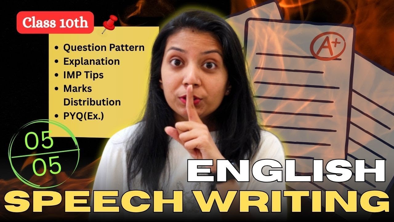 Drafting a speech | Speech Writing class 10 🔥 | speech writing in english | speech writing format