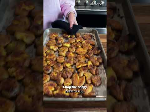 Honey Mustard Smashed Potato Salad