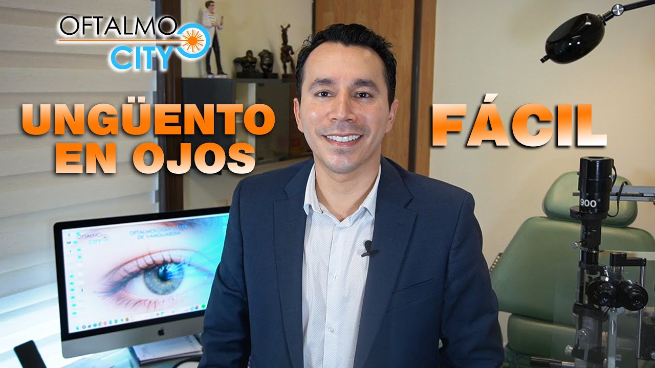 Como aplicar Ungüento (pomada 🧴) en los ojos 👁👁