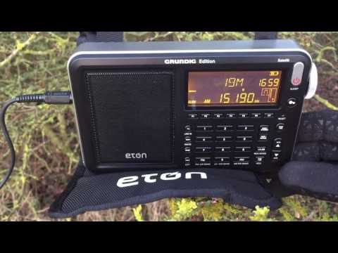 The Eton Satellit: Radio Inconfidencia 15190 kHz, Belo Horizonte, Brazil