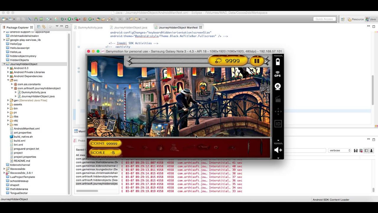 Journey Hidden Objects - Source Code Video By Sell My Source Code.
