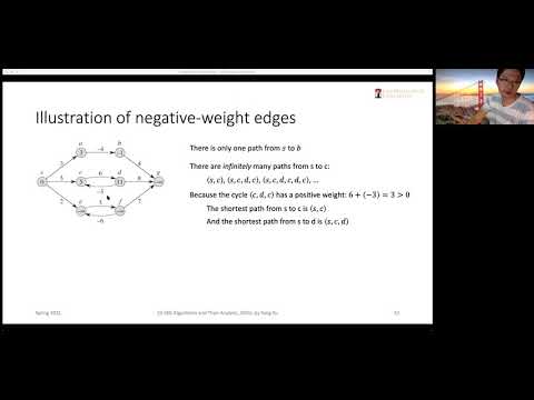 Single source shortest paths problem: Bellman-Ford algorithm and Dijkstra's algorithm