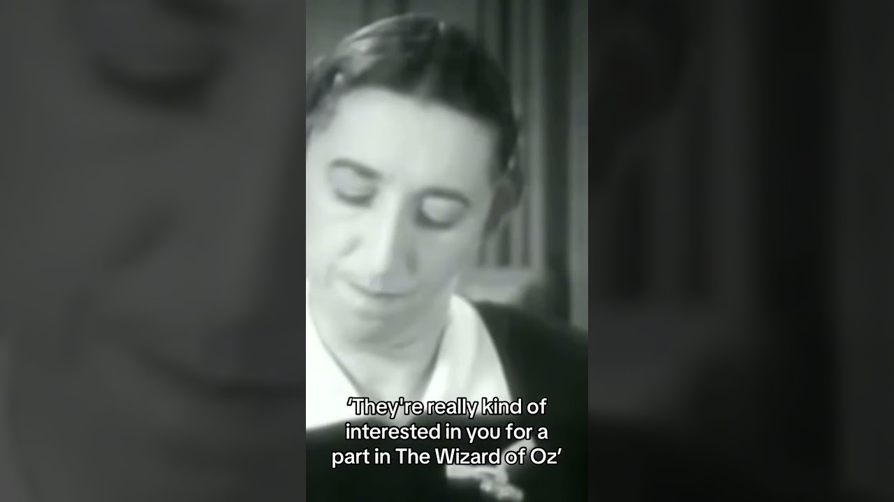 Margaret Hamilton Speaks About Being The Witch! #wizardofoz #witch #tv #actress #acting #movie