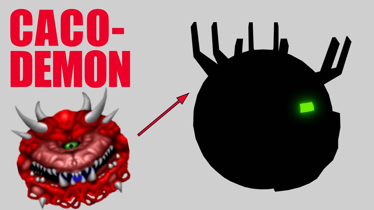 CACODEMON MODEL!!! | Doom Clone Devlog #31