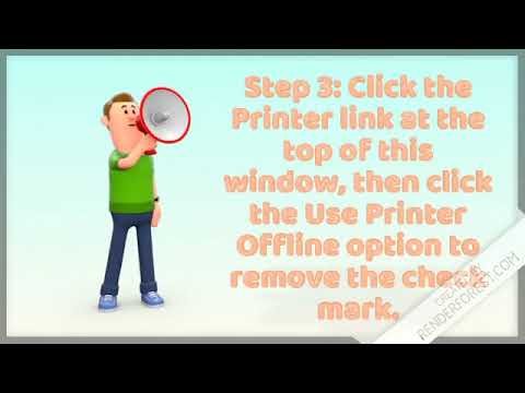 How to change printer settings from offline/idle to online or if you can’t print at all?