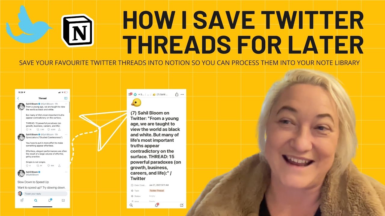 How I Save Twitter Threads To Read Later In Notion