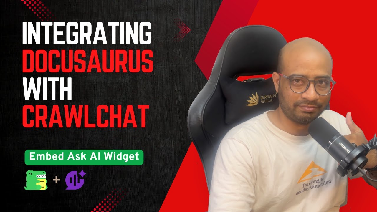 How to add Ask AI and AI Chat widget on Docusaurus docs with CrawlChat