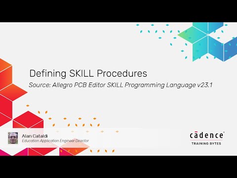 Defining SKILL Procedures