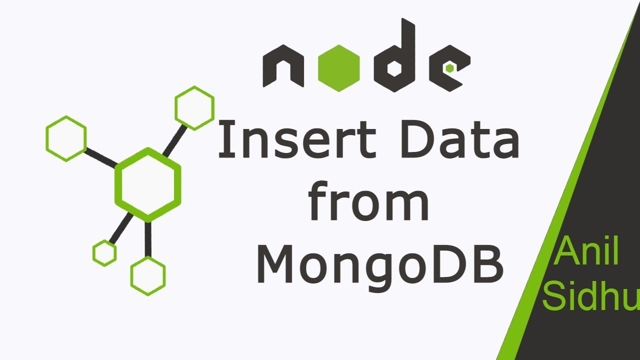 Node JS tutorial #32 Insert Data in MongoDB