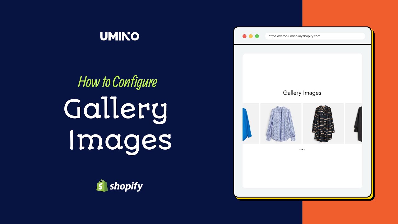 How to configure Gallery Images section