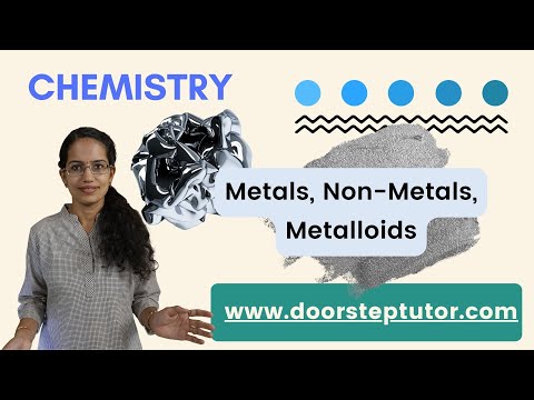 Metals, Non-Metals, Metalloids: Properties - Malleable, Ductile, Sonorous | Chemistry | NSO | ICSE