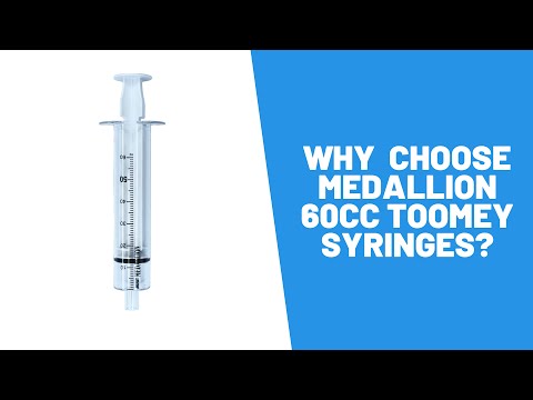 Why Choose Medallion 60cc Toomey Syringes - Precise Medical Supplies