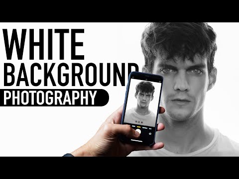 Mobile White Background Portraits at Home (EASY yet STUNNING)