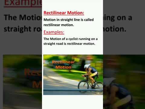 What is Rectilinear Motion🔥🔥 Rectilinear Motion#short#youtube#allaboutphysics#shortsfeed