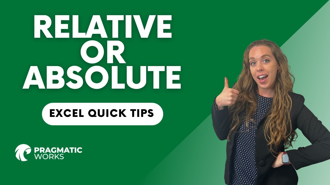 Difference Between Relative and Absolute in Excel