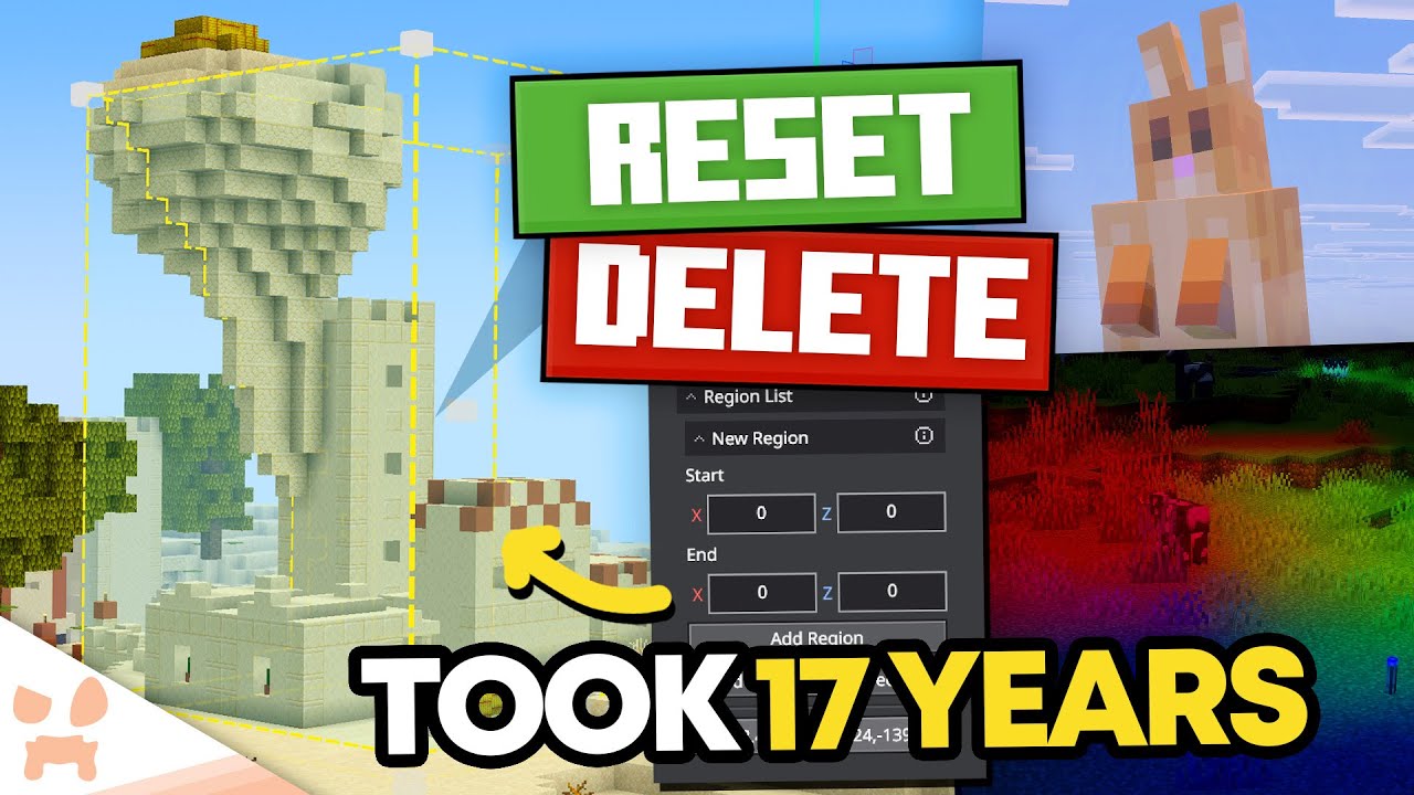 MINECRAFT JUST ADDED A CINEMATIC MODE, CHUNK RESETTING + FULL MENU OVERHAUL AFTER 17 YEARS...