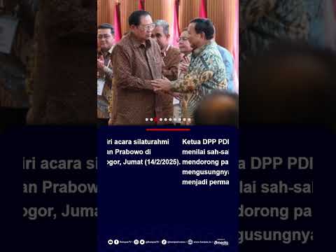 Prabowo Ajak KIM Plus Berkoalisi Permanen, PDI-P Pilih Koalisi dengan Rakyat #kimplus #pdip #kim