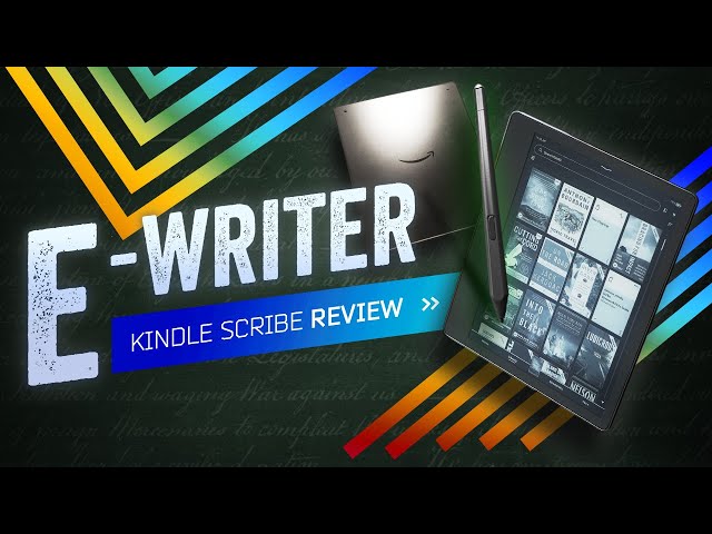 Amazon's new Kindle Scribe finally lets you take notes instead of just ...